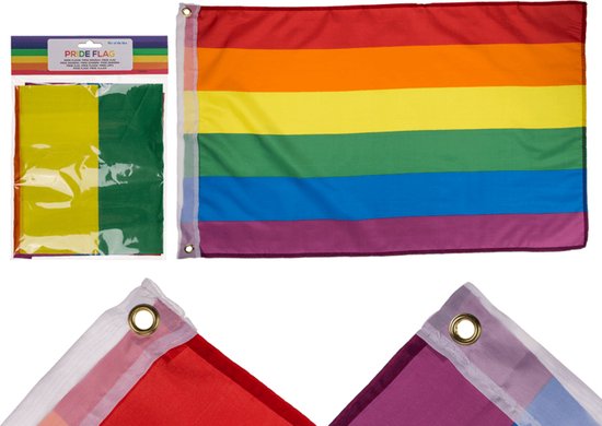 Vlag Pride regenboogvlag | bol