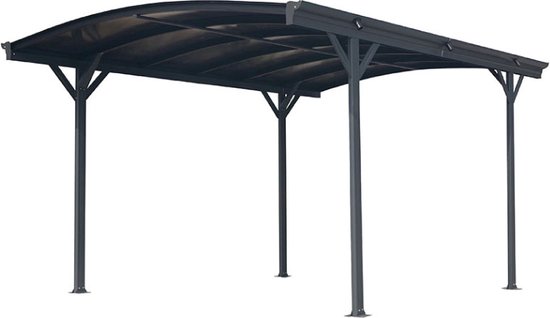 Rockford carport 434x300 cm - Overkapping met polycarbonaat dak en ...