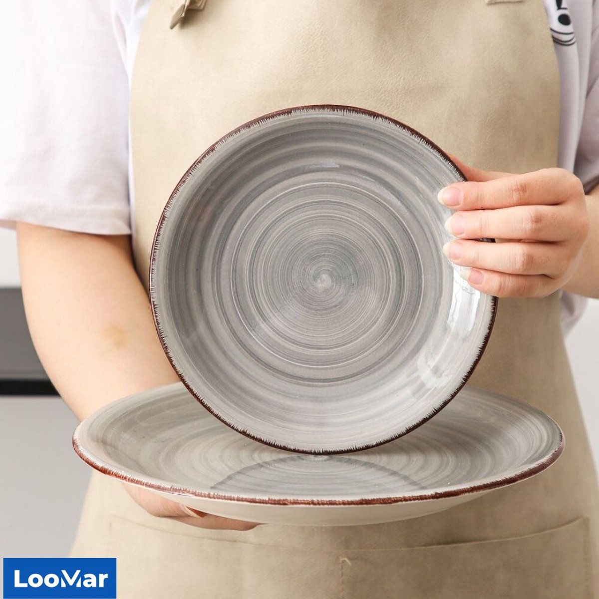 LooMar Luxe Serviesset – 32 delig – 8 persoons – Porselein - Bordenset ...