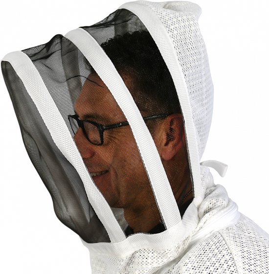 BienoAir Imkerpak - Overall - Wit - Ventilerend - Engelse Kap | bol