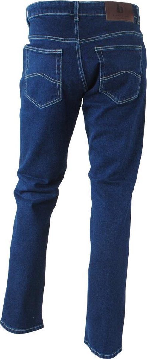 bol.com | Brams Paris - Heren Jeans - Stretch - L32/W32 - Burt - Dark Denim