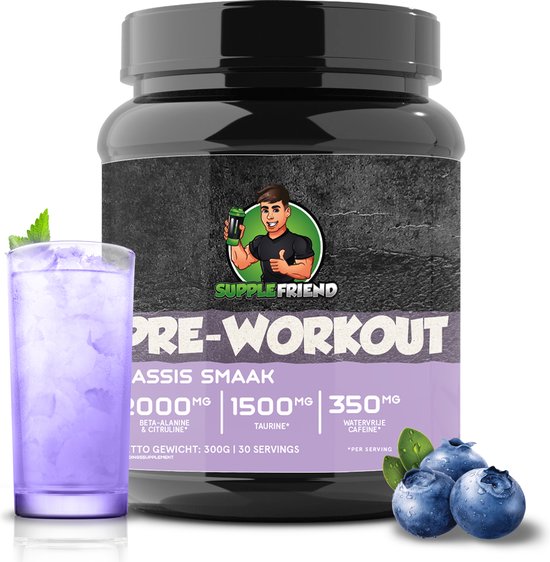 Supplefriend - Pre-Workout - EXTREME - 350 mg Cafeïne Per Scoop - Haal ...