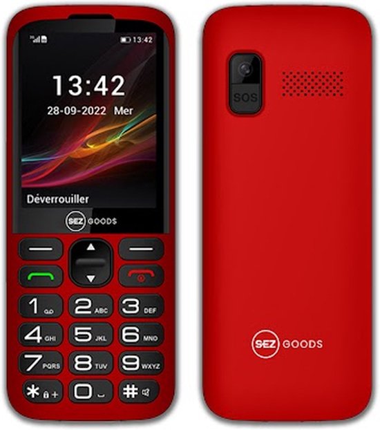 Senioren Telefoon Grote Toetsen - Senioren Mobiele Telefoon 3G ...