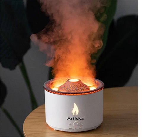 Articka 360ml Vulkaan diffuser incl. Afstandsbediening - Vulcano ...