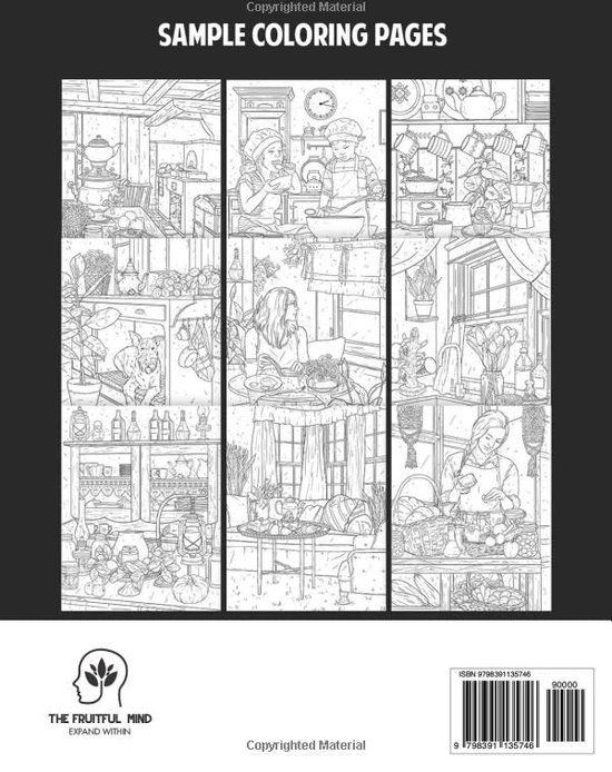 Farmhouse Kitchens - Coloring Book Cafe - Kleurboeken voor volwassenen ...