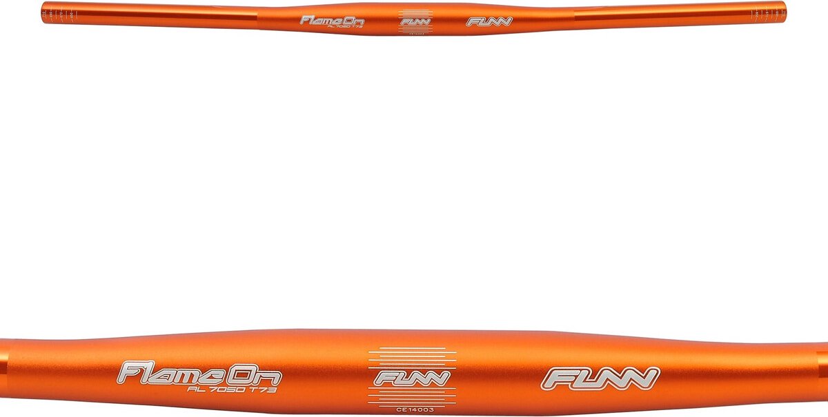 FUNN Flame On Flat Stuur Ø31,8 mm, oranje | bol.com