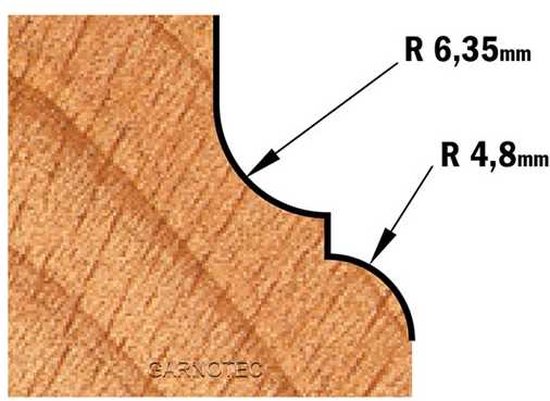 CMT - Profielfrees met kogellager, HW - Frees - Snijgereedschappen ...