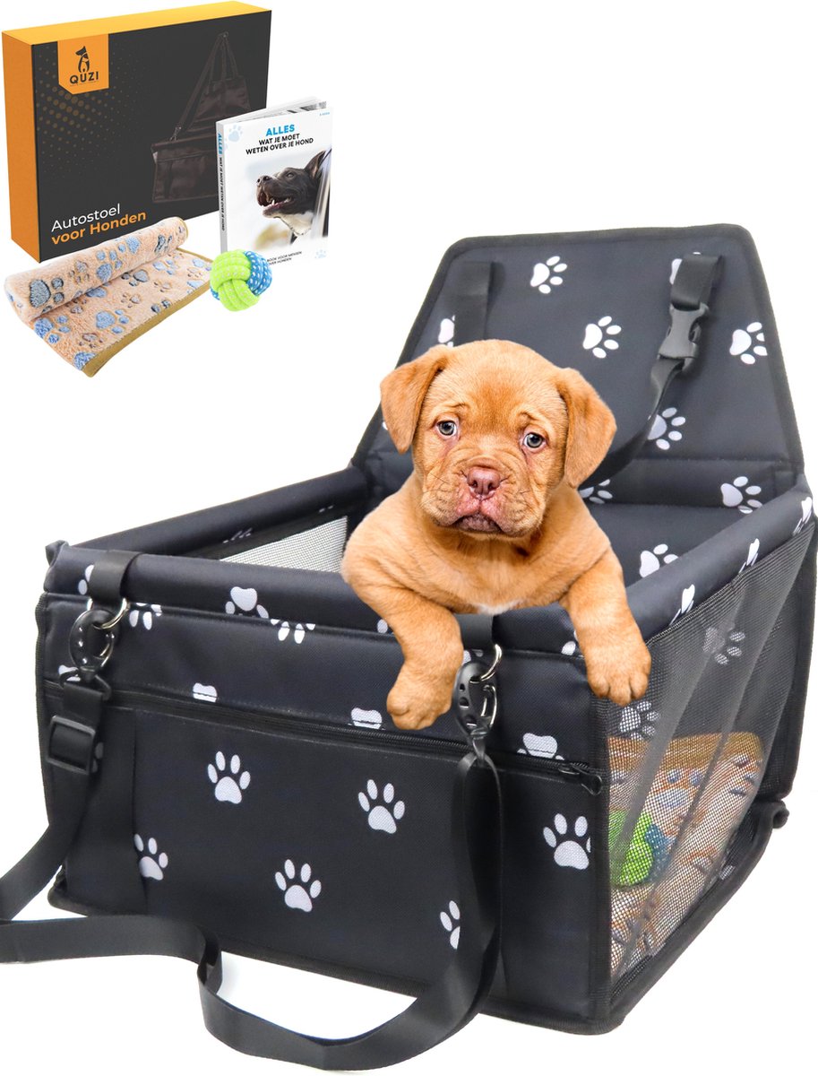 Hondenmand Auto Achterbank - Luxe Autostoel Hond & Kat - Honden ...