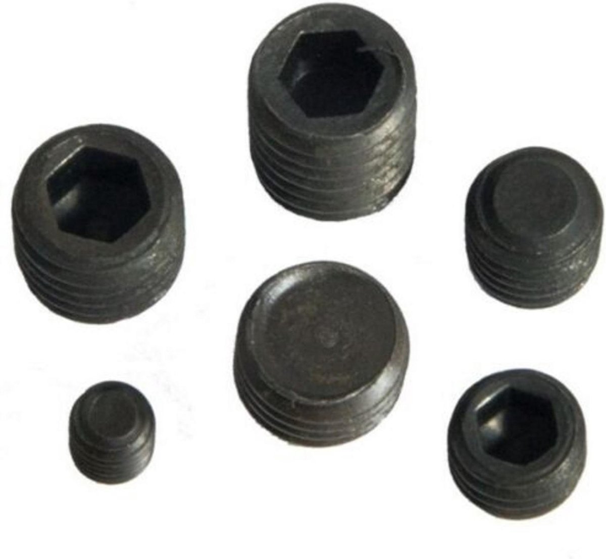 Dragon-Tools Inbus Borgschroeven - Stelschroeven Assortiment - 200 ...