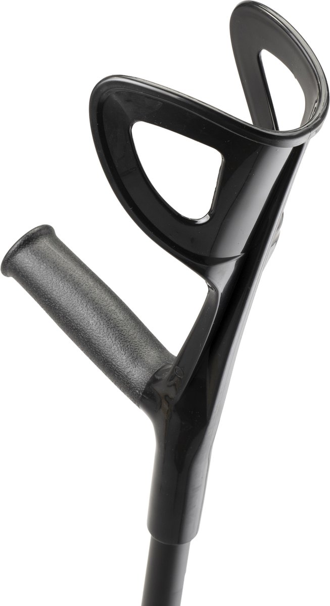 Elleboogkrukken - loopkrukken - krukken open manchet Zwart ...