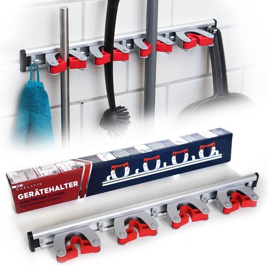 Bezemhouder Wand / Bezemhouder - Gereedschap houder - Bezem ...