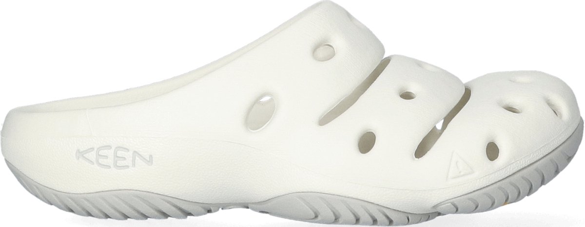 Keen Yogui Dames Slippers Star White/Vapor | bol.com