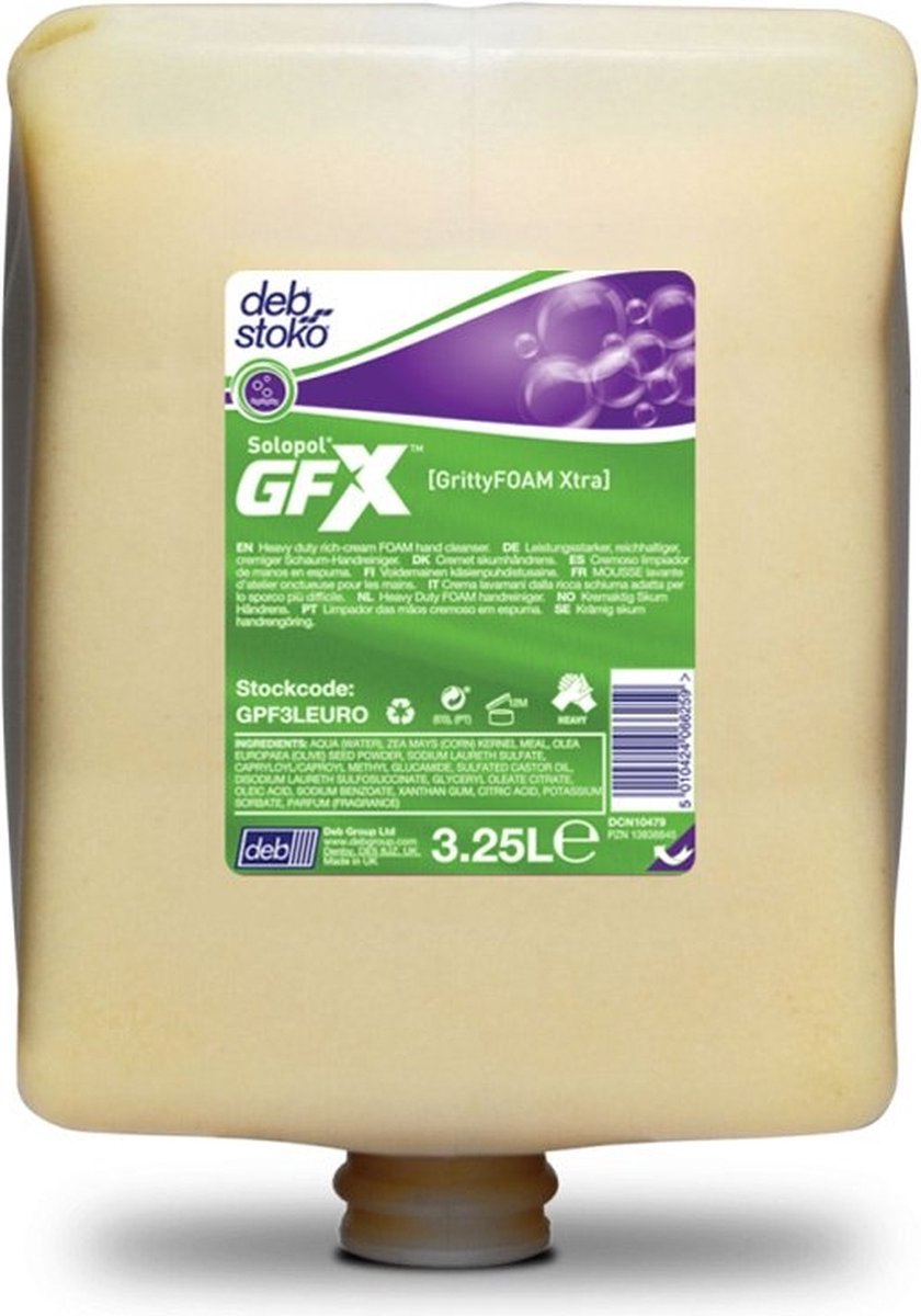Deb GPF3L Gritty FOAM 4x3,25liter (GPF3L) | bol.com