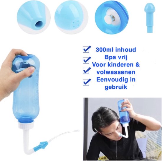 Waterpulse - neusdouche + neusspray - tegen hooikoorts | bol.com