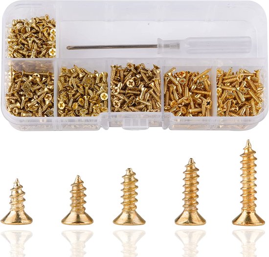 zelftappende schroeven-assortimentset / universal screw assortment box ...