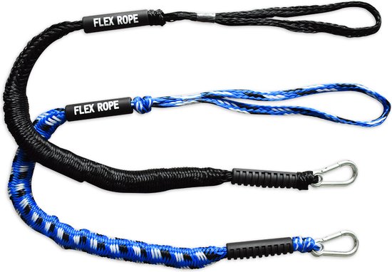 Flex Rope Nautic landvast Boot uitrusting - Blauw Mix - Landvast met ...