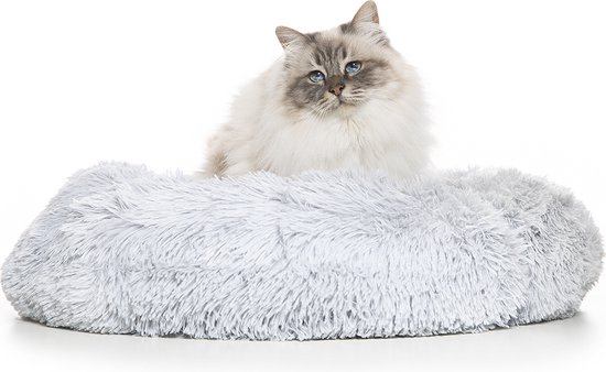 Snoozle Kattenmand - Zacht en Luxe Poezenmand - Kattenmandje rond ...