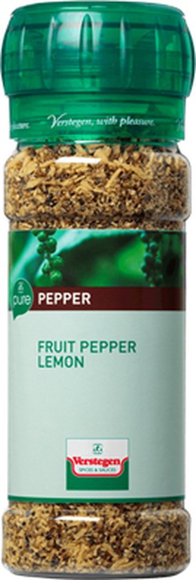 Verstegen Peper pure fruit lemon, bus 280 gr x 4 | bol