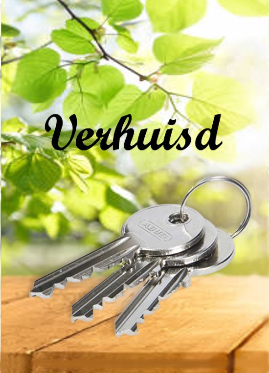 Adreswijziging - Verhuiskaarten - A6 - Kaartenset van 6 stuks ...
