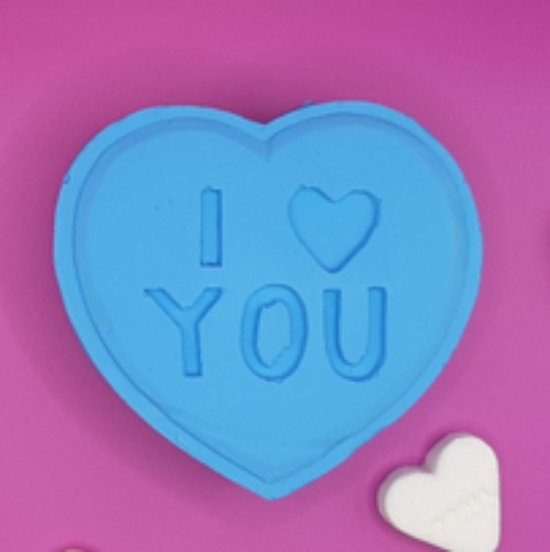 Craftylicious - Mal - Kaarsen maken - Zeep Maken - Siliconen Mal Hart ...