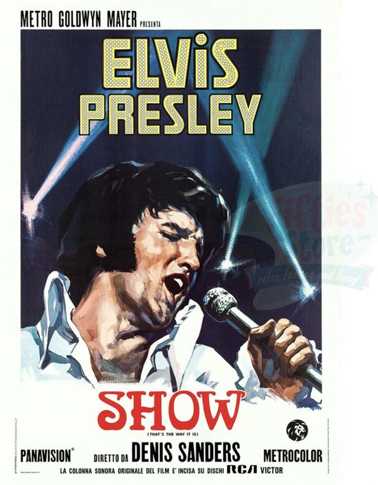 Elvis Presley Show Poster A1 59,4 x 84 cm | bol