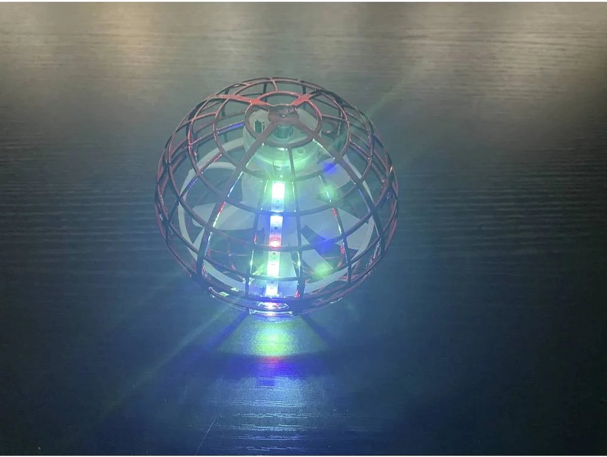 Vrije vlucht vliegtuig LED Flying Ball rood | bol.com