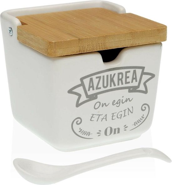 Suikerpot Versa Baskisch Keramisch (8,8 x 8,5 x 8,8 cm) | bol