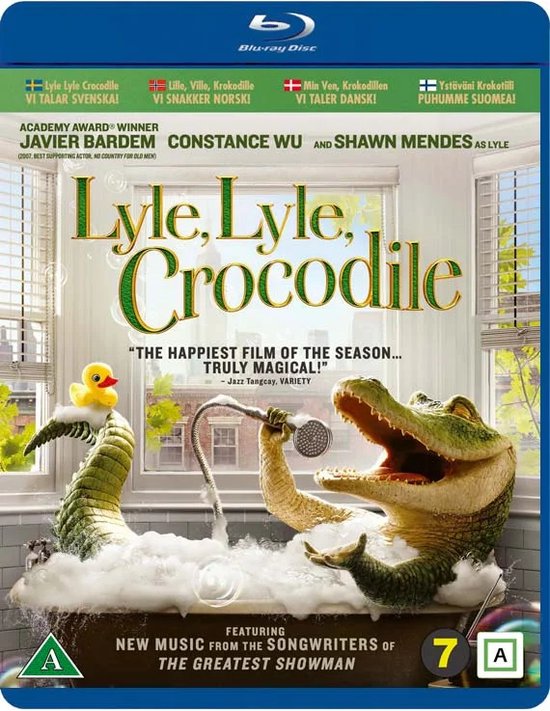 Lyle Lyle Crocodile - Nederlands gesproken blu-ray - Zingende krokodil ...