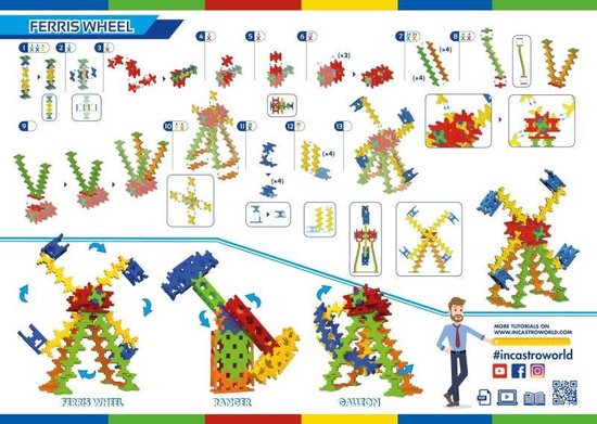 Incastro Infinite Combinations - Fairground Set | bol