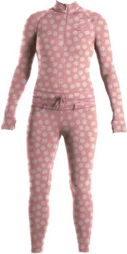 Airblaster Women's Hoodless Ninja Suit Rose Quartz Daisy | bol