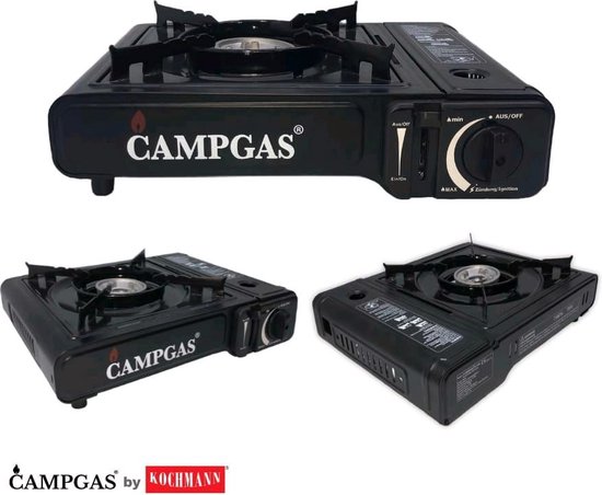 Katakit® Trasnportabler Gaskocher - Draagbaar Gasvuur Gaspgas Met 2 ...