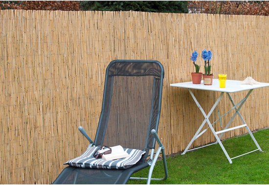 Nature Tuinscherm 1,5x3 m riet | bol.com