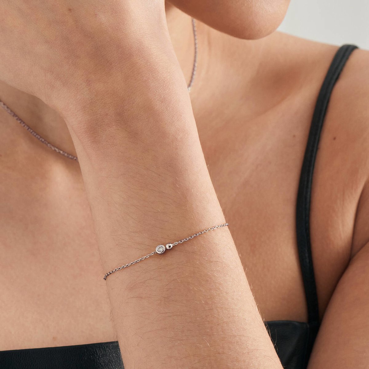 Ania Haie AH B045-01H-CZ Spaced Out Dames Armband - Schakelarmband - Sieraad - Zilver... | bol