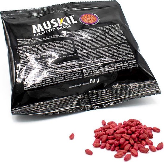Muskil Excellent Graan Muis Sachet - Vergif ter bestrijding van muizen ...