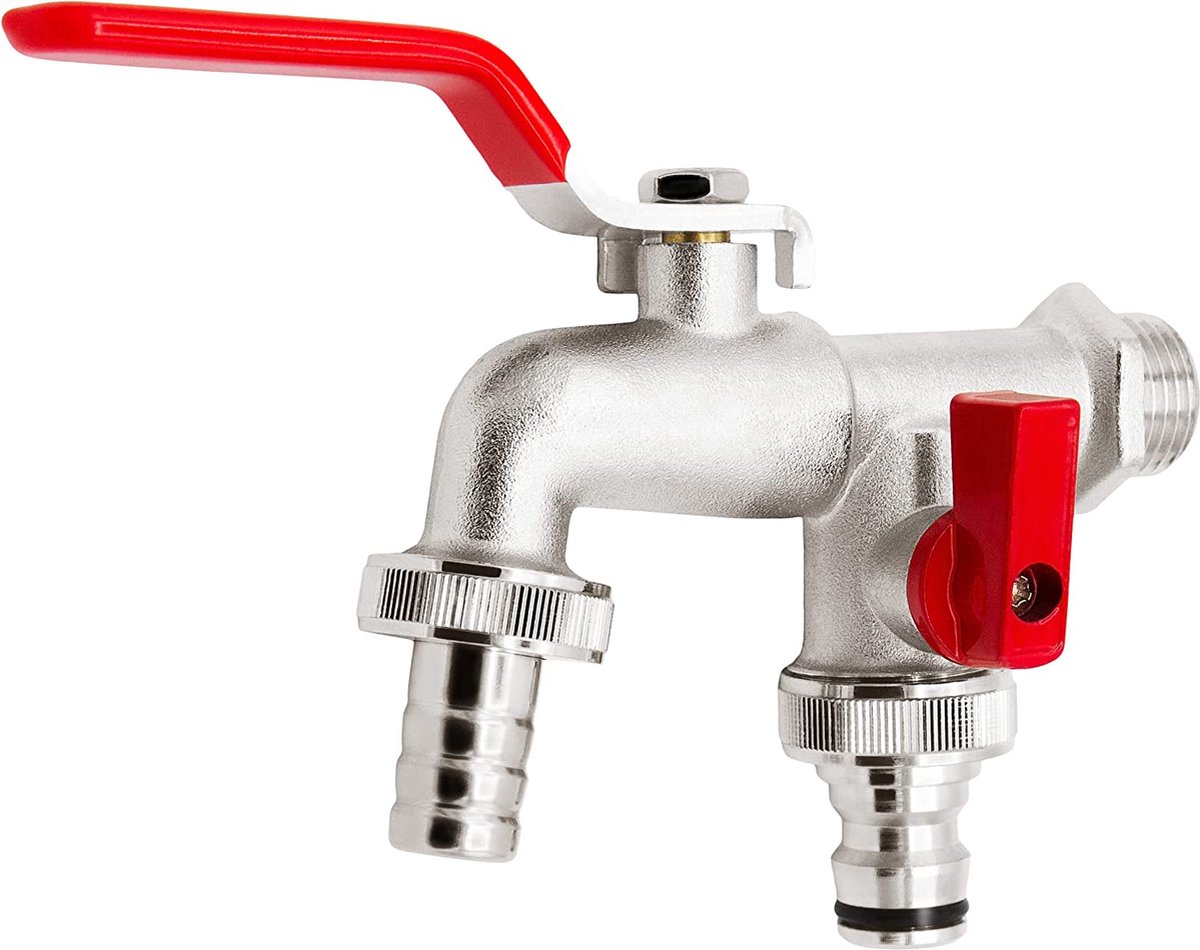 kogelkraan / Premium kogelkraan - universele waterkraan voor de tuin ...