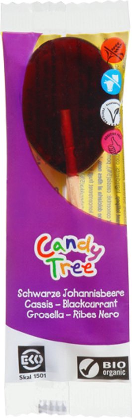 Candy Tree Cassis lollie 1 stuks | bol