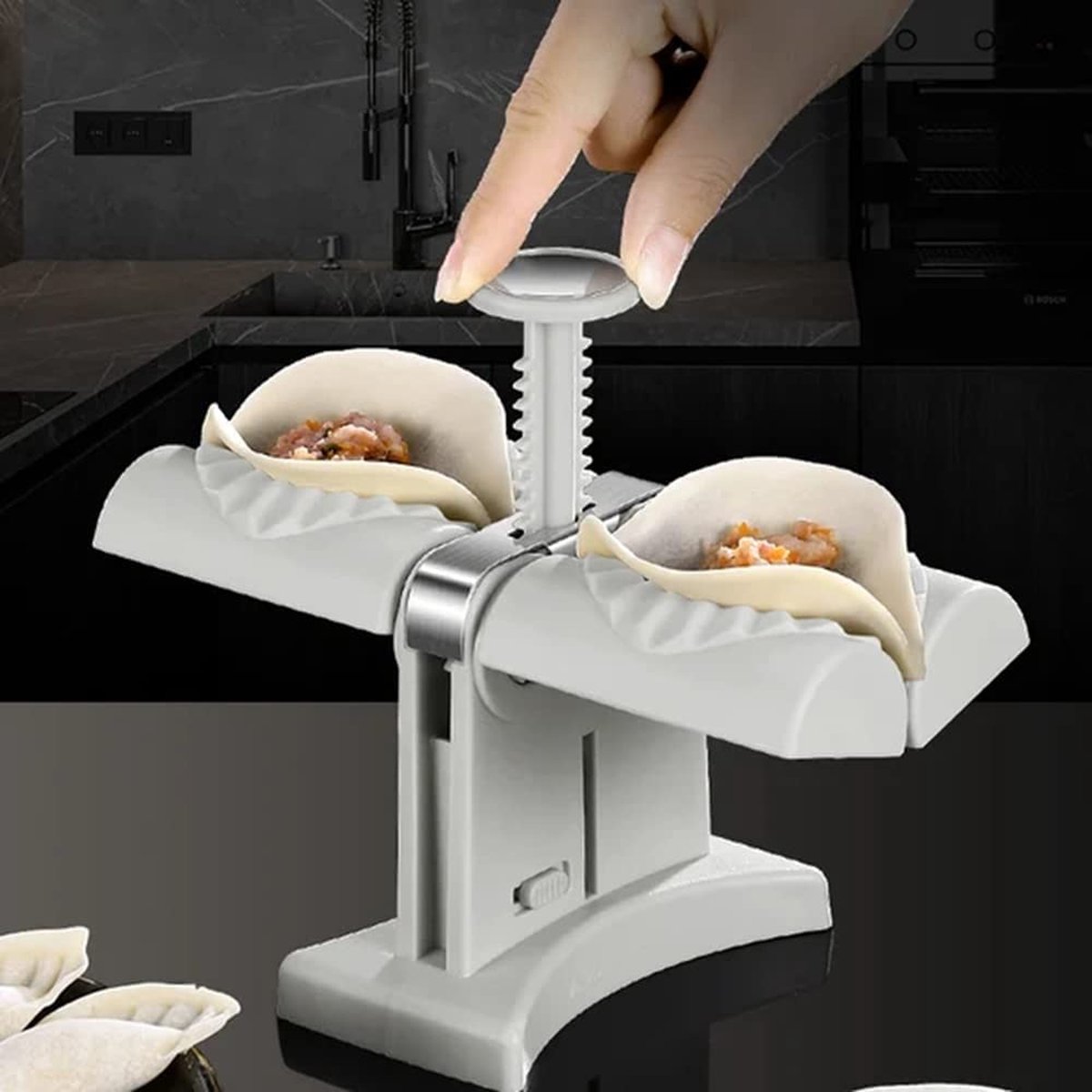 Dumpling maker - Ravioli maker - Pasteitjes maker - Set voor 2 | bol.com