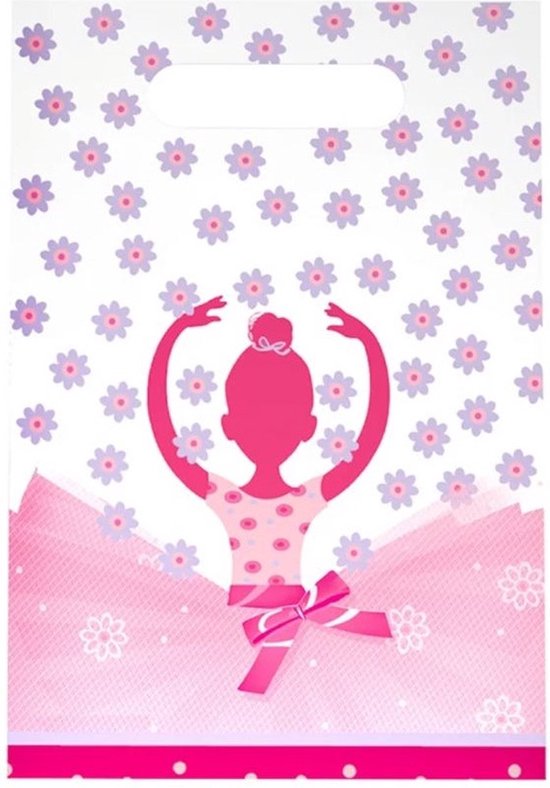 Akyol - Uitdeelzakjes ballerina | 10 stuks | Traktatie zakjes voor ... Akyol - Uitdeelzakjes ballerina | 10 stuks | Traktatie zakjes voor ...