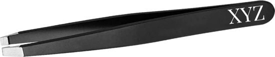 XYZ Goods Platte Pincet - Roestvrij staal - Zwart | bol