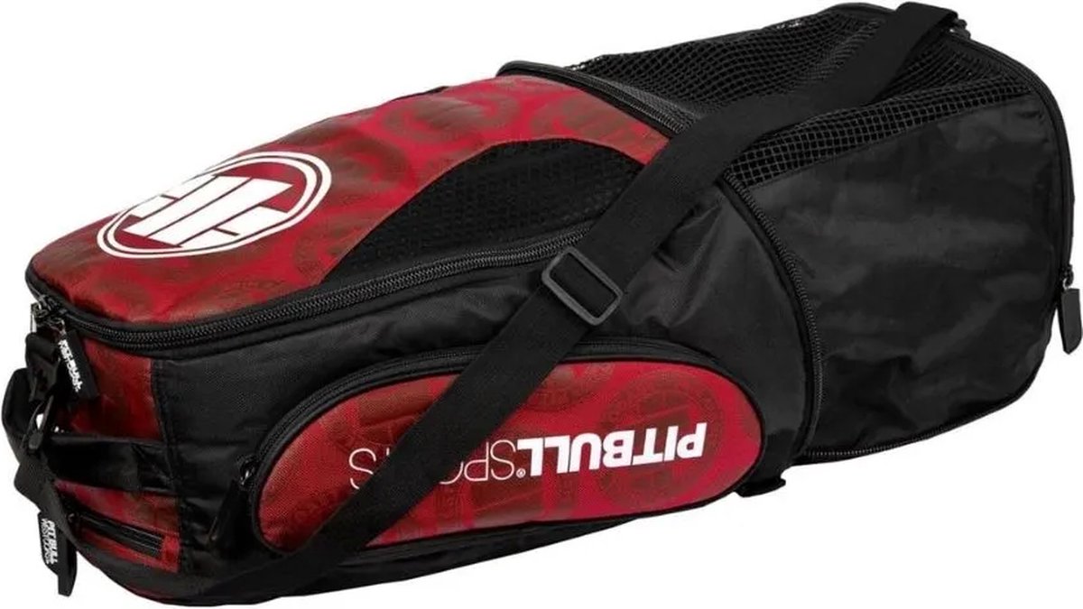 Pit Bull - Sport rugzak Klein Rood - Convertible Backpack Small Red ...
