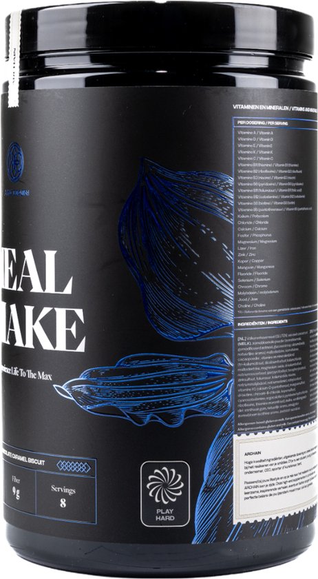 Archain Mealshake Chocolate Caramel Biscuit - Maaltijdshake - 1,04 Kg ...
