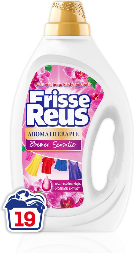 Frisse Reus Gel Orchidee - Vloeibaar Wasmiddel - Gekleurde Was - Voordeelverpakking -... | bol.com