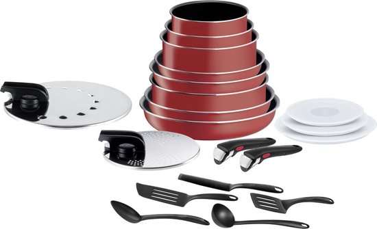 Tefal Ingenio Easy Cook N Clean 20-delige set, stapelbaar ...