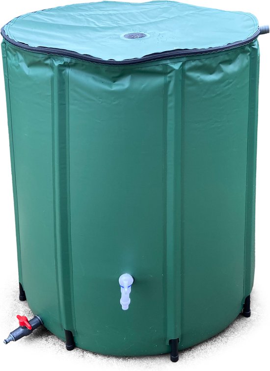 Regenton Regenwater Watertank Opvangbak Opvangen Waterbak 380 Liter ...