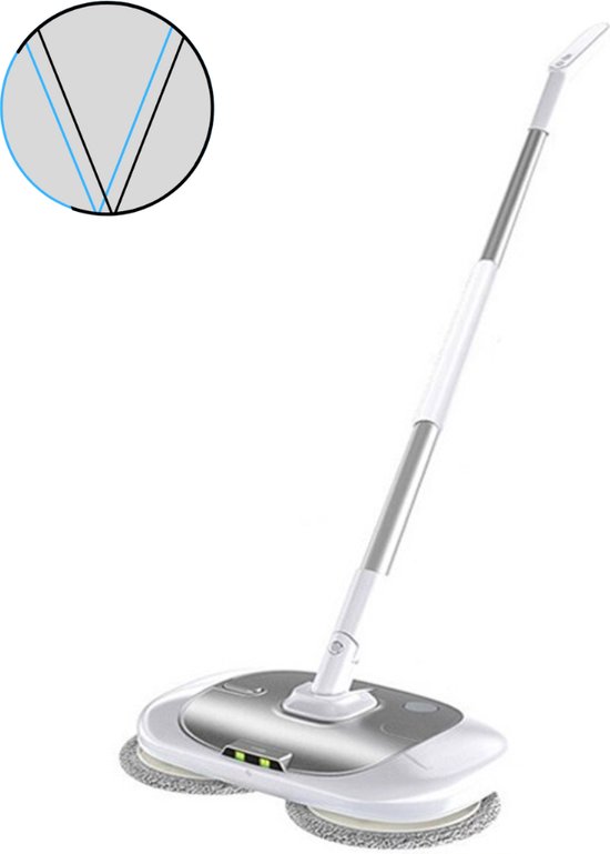 Elektrische Dweil – Dweilapparaat Draadloos – Dweilmachine 3 In 1 – Met ...