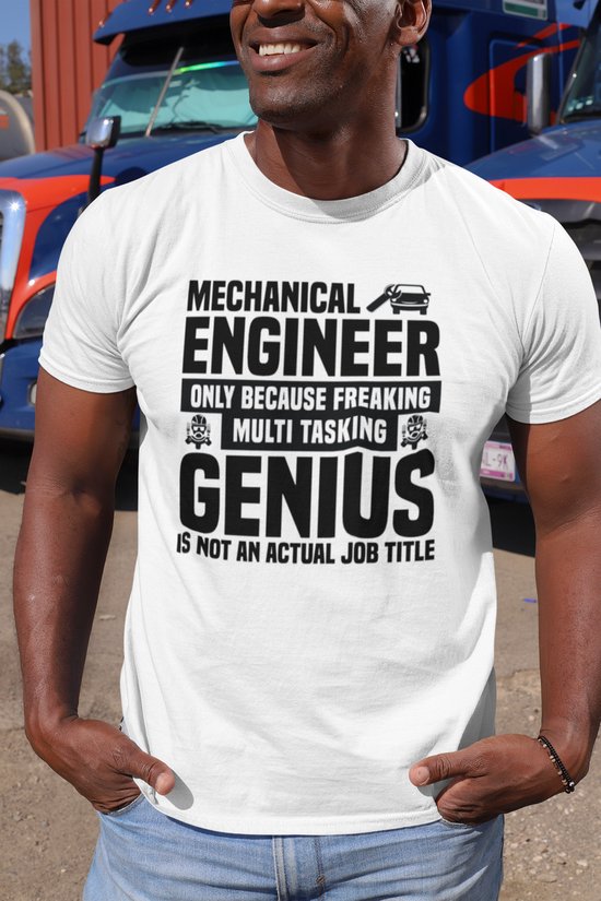 Rick & Rich - T-Shirt Multitasking Genius Is Not A Job - T-Shirt ...