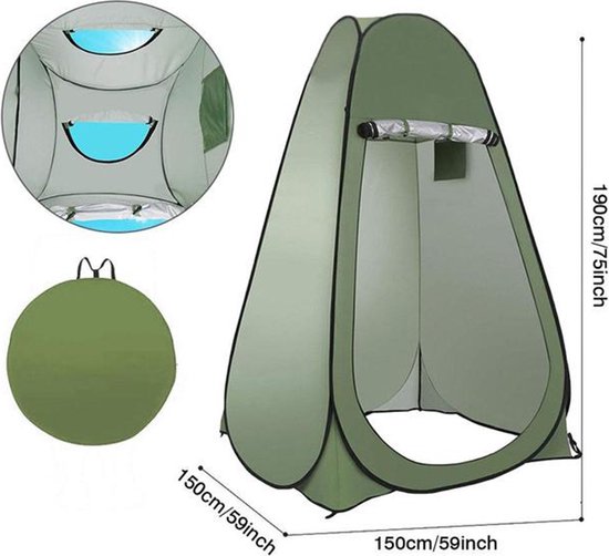 Draagbare Buiten Camping Tent Douche Eenvoudige Paskamer Tent Mobiele ...