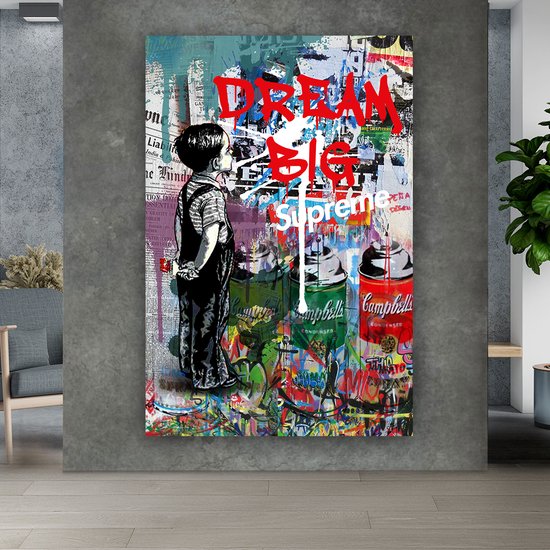 Poster op Hoge kwaliteit pvc - 40x50cm (zonder frame) - Wall street Art ...