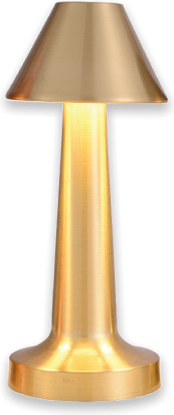 Luxus - Tafellamp Touch Olivia - Goud - - Tafellamp - Terraslamp ...