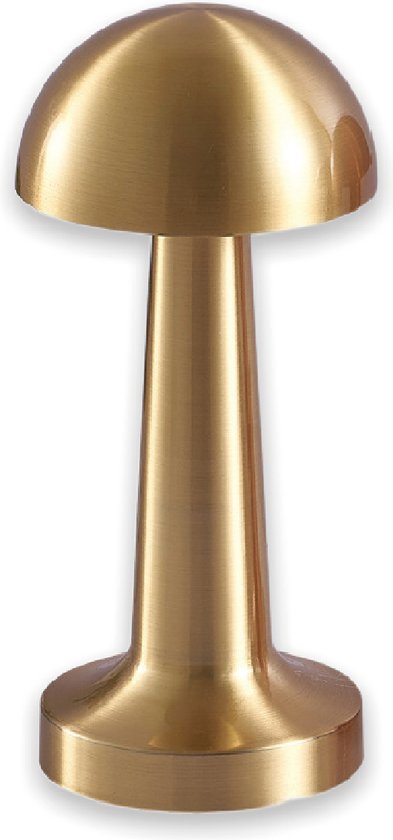 Luxus - Tafellamp Touch Julie - Goud - - Tafellamp - Terraslamp ...